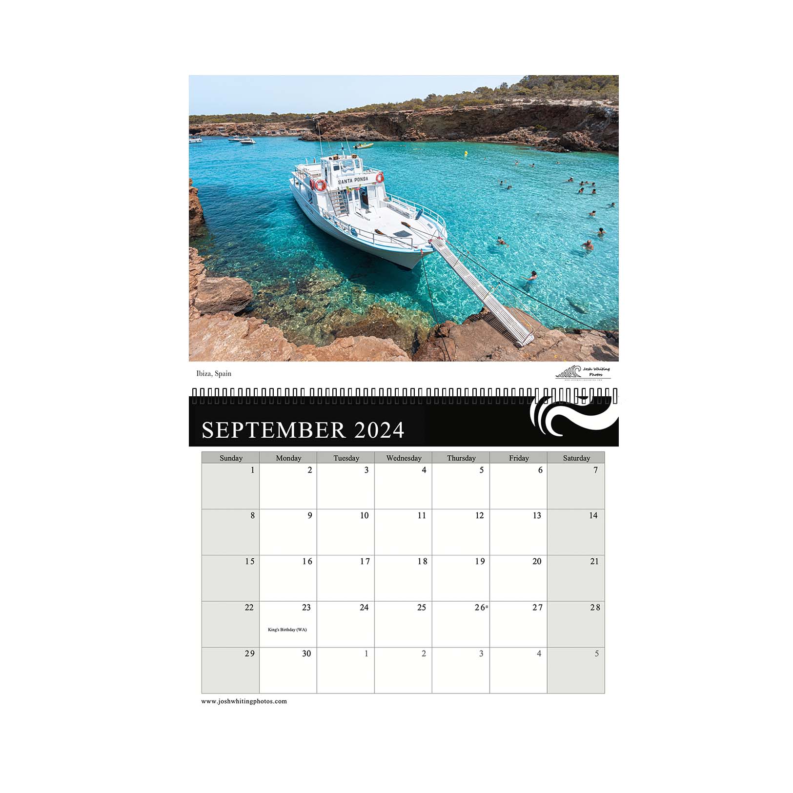 2024 Europe Wall Calendar - Coastal Calendar - Buy Calendars Online ...