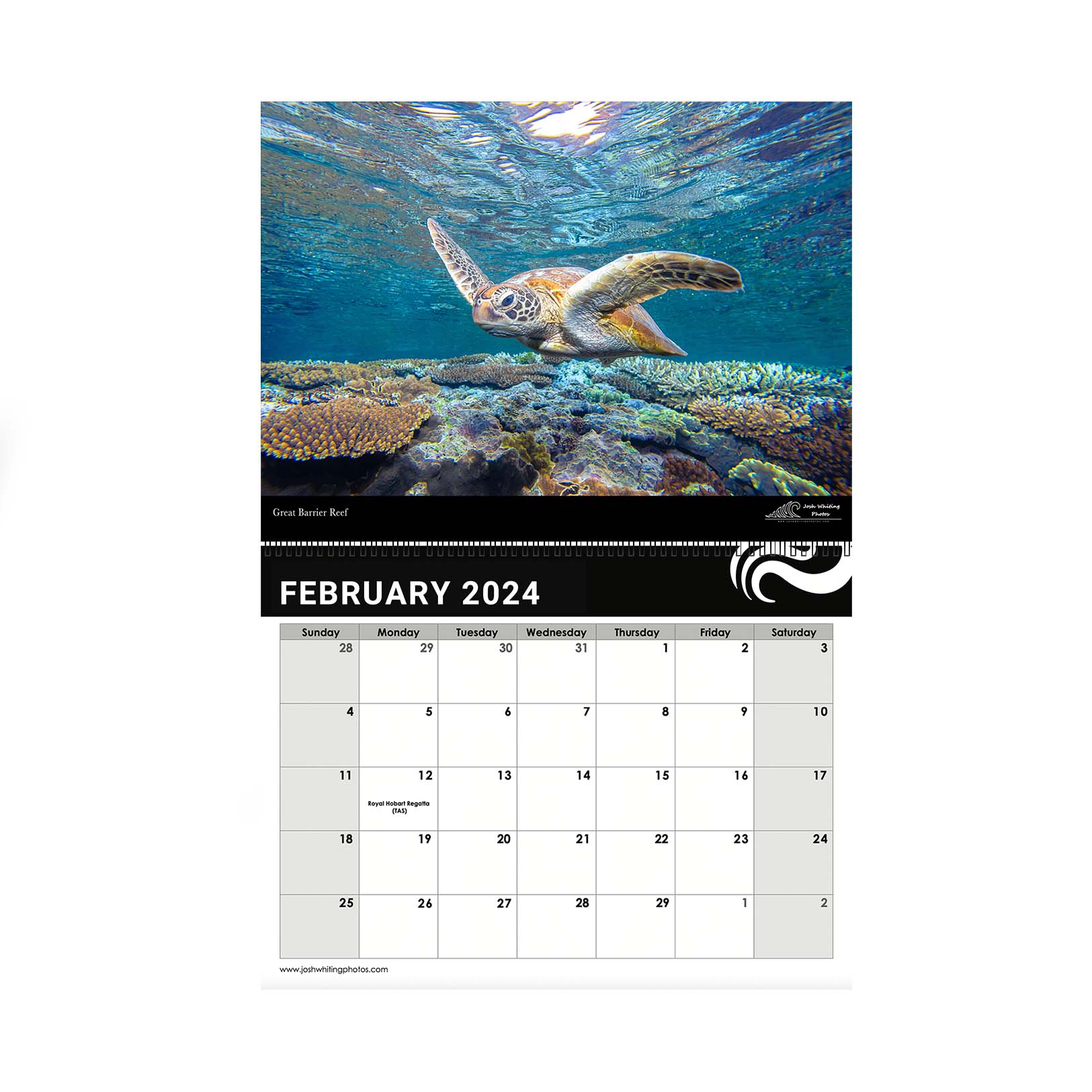 2024 Wall Calendar - Large wall Calendar - Australia Wall Calendar ...