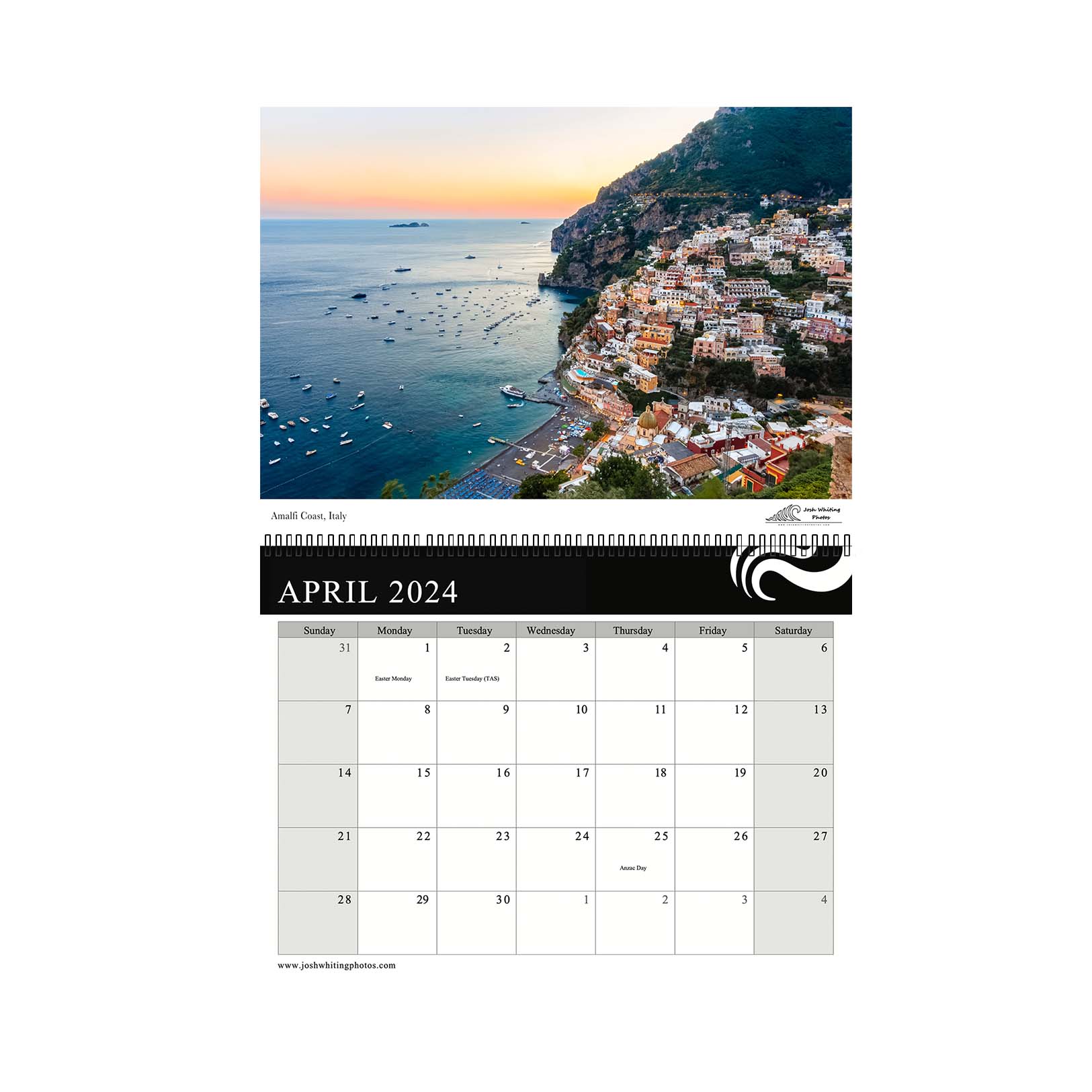 2024 Europe Wall Calendar - Coastal Calendar - Buy Calendars Online ...