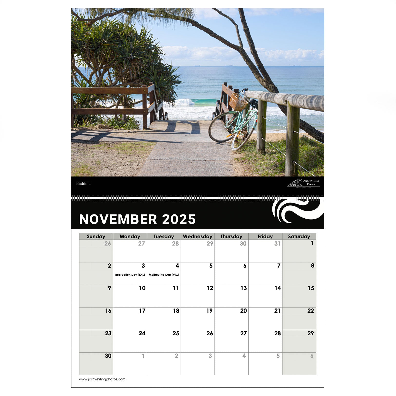 2025 Wall Calendar - Large wall Calendar - Australia Wall Calendar ...