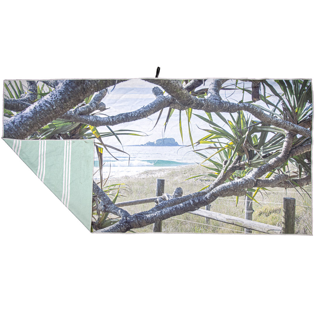 Sand Free Eco Beach Towel - Mudjimba Island Edition – Josh Whiting ...